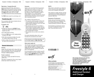 Bt freestyle 6 User Guide from Telephones Online www.telephonesonline.co.uk