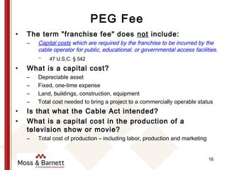 Cable Regulation in an Evolving IP World | PPT