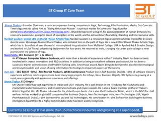 BT Group BDI | PPT