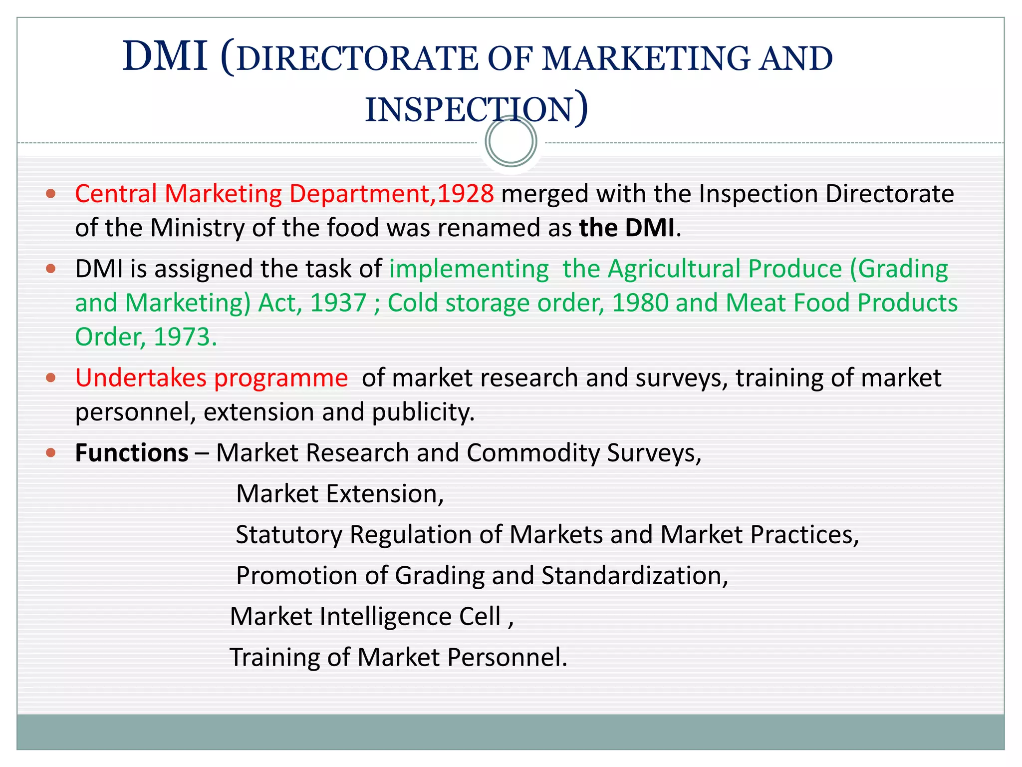 MARKETING | PPTX | Agriculture | Industries
