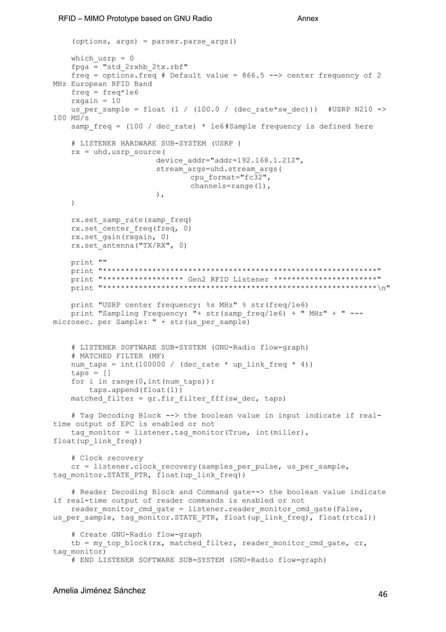 RFID - MIMO Prototype based on GnuRadio | PDF