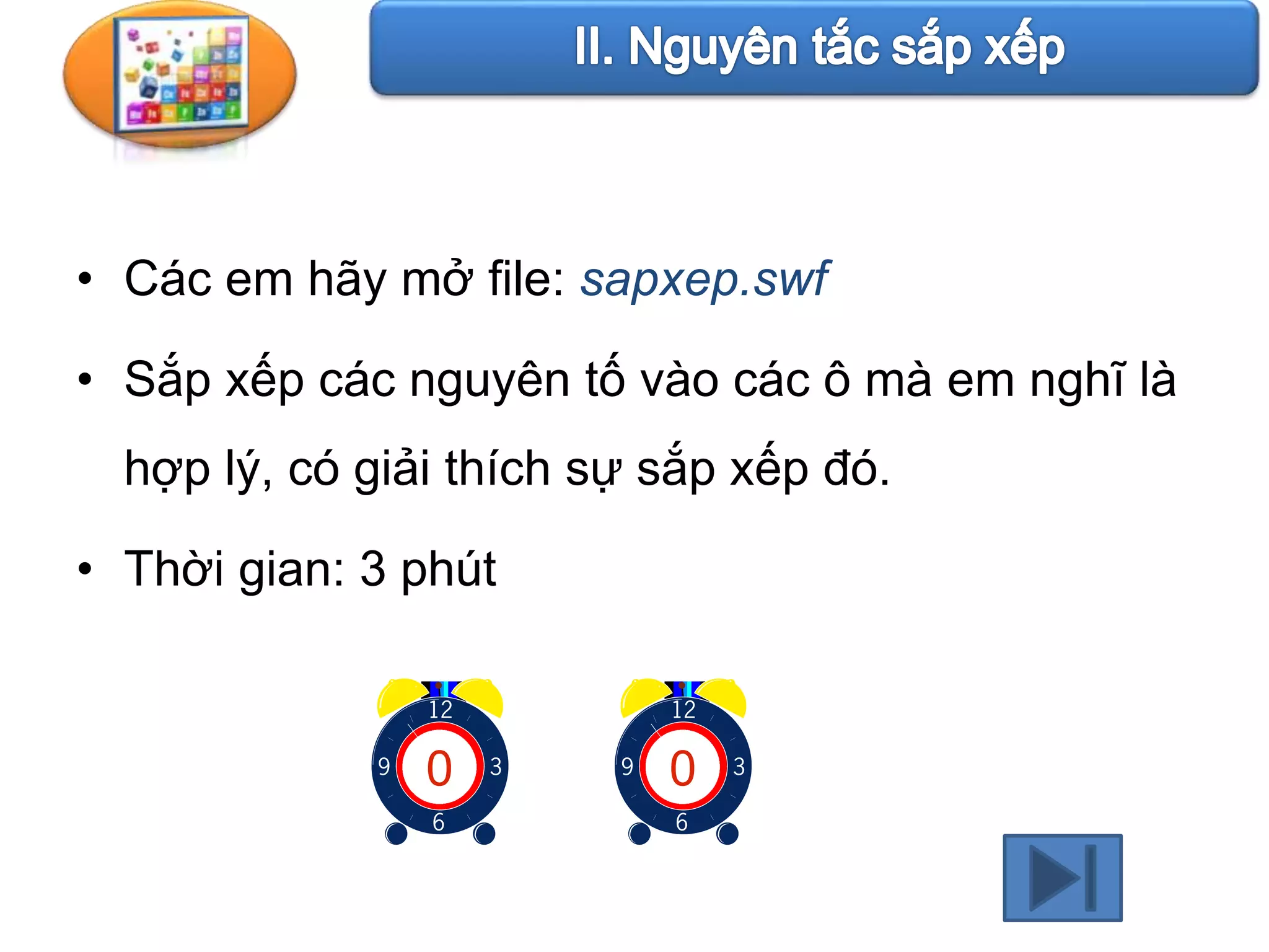Bài giảng Bảng tuần hoàn hóa học | PPTX