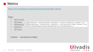 TechEvent Eclipse Microprofile | PPT