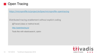 TechEvent Eclipse Microprofile | PPT