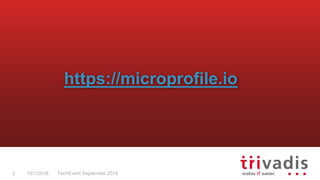 TechEvent Eclipse Microprofile | PPT