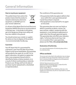 BT Home Hub 4r User Guide | PDF