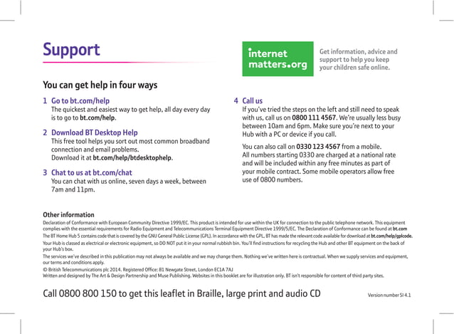 BT Home Hub 5 User Guide | PDF