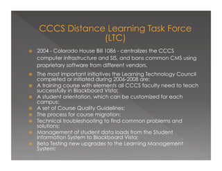 Collaboration within a Community College System | PPT