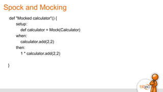 Spock Testing Framework - The Next Generation | PPT