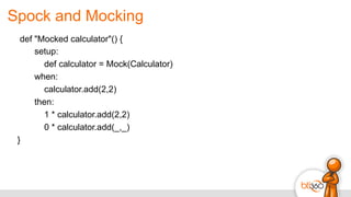 Spock Testing Framework - The Next Generation | PPT