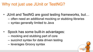 Spock Testing Framework - The Next Generation | PPT