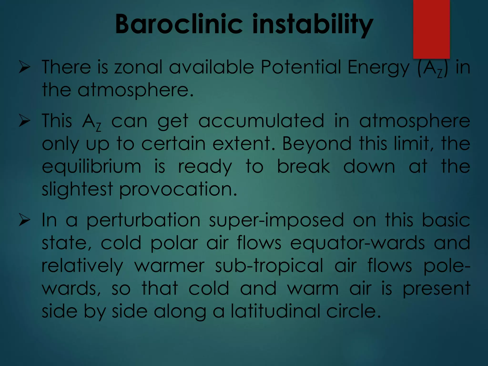 Introduction to barotropic and baroclinic instability | PDF