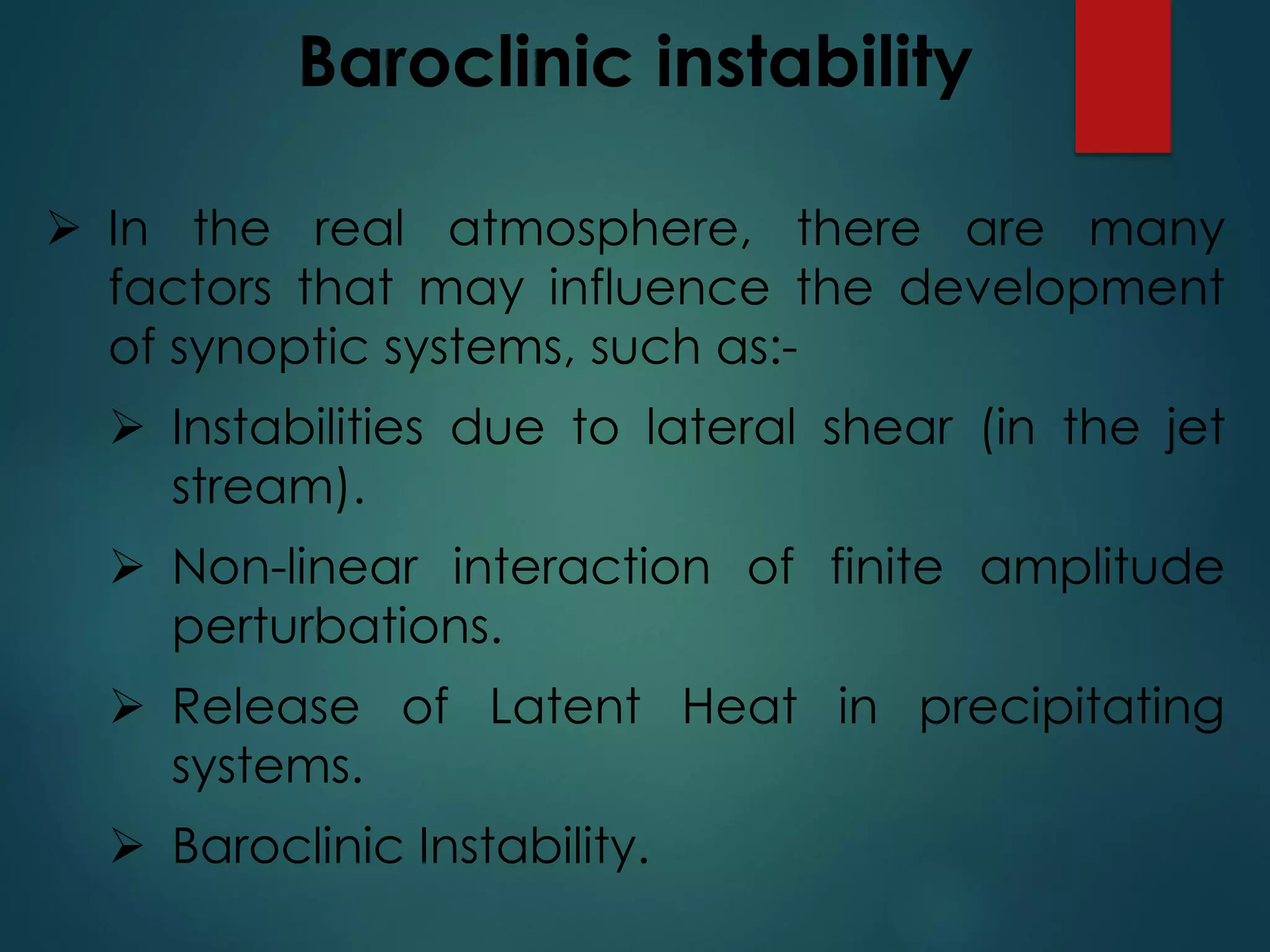 Introduction to barotropic and baroclinic instability | PDF