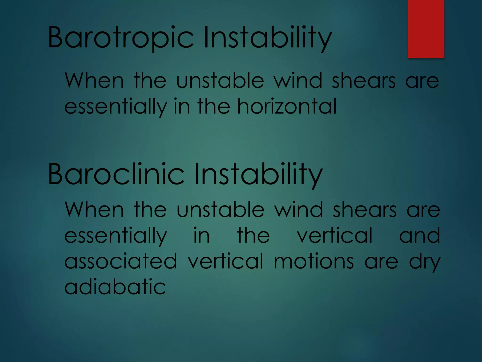 Introduction to barotropic and baroclinic instability | PDF