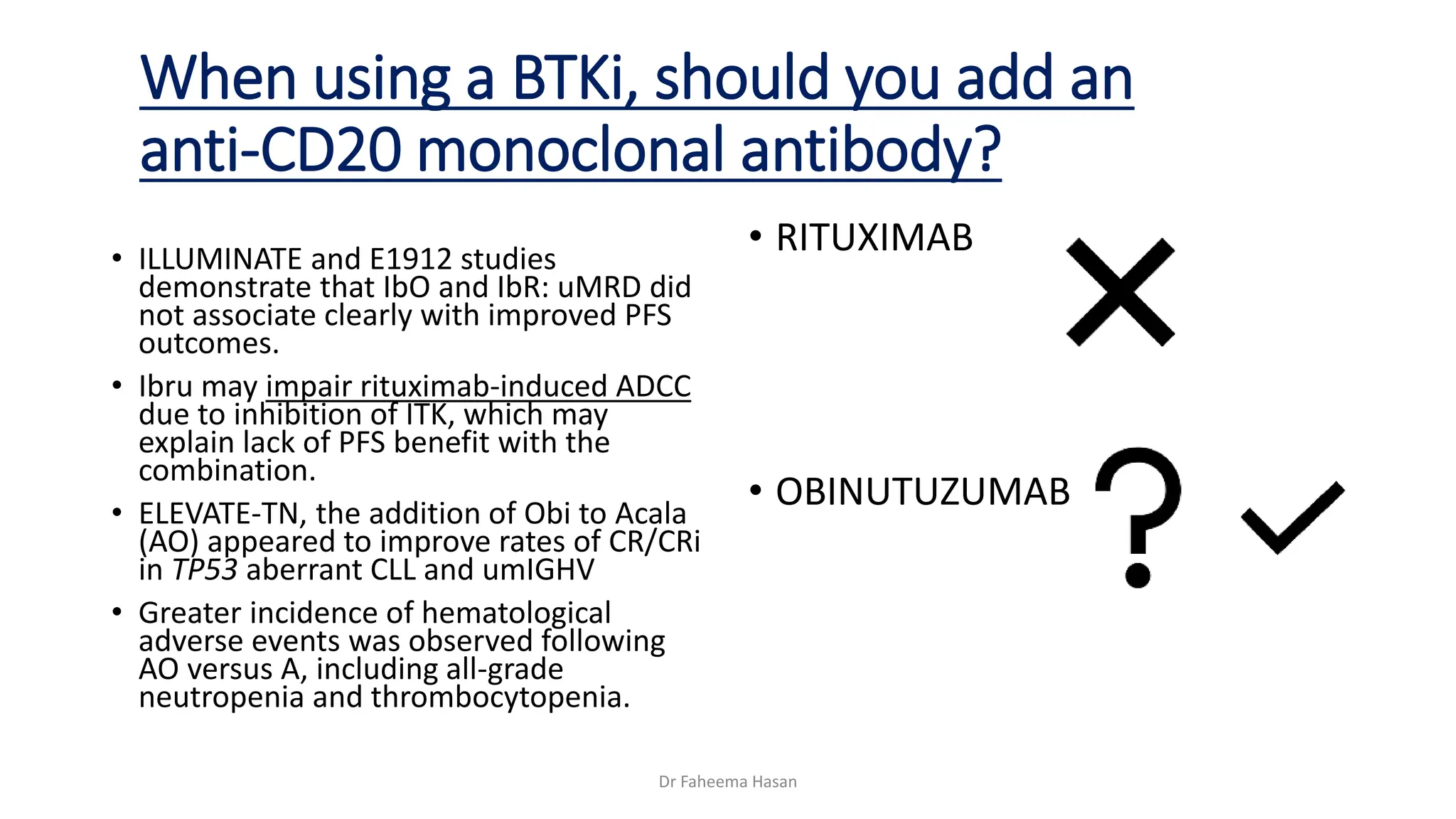 BTKi in Treatment Of Chronic Lymphocytic Leukemia | PPTX