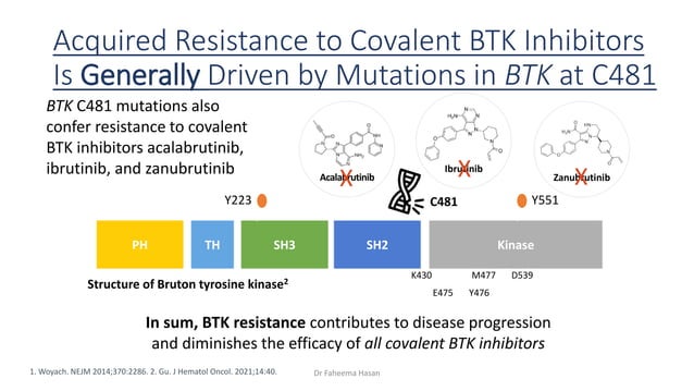 BTKi in Treatment Of Chronic Lymphocytic Leukemia | PPTX | Blood ...
