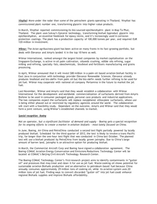 BIomass to Liquids - Biodiesel Refinery 2G | PDF