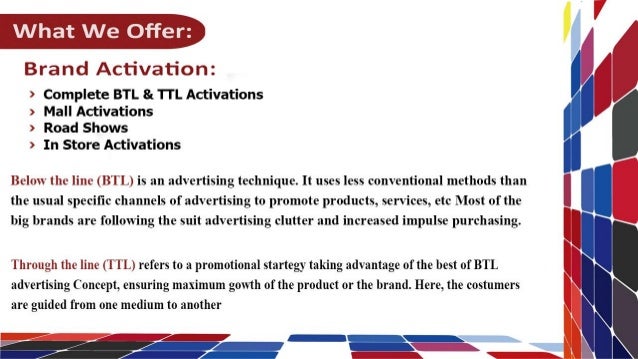 Btl activations profile