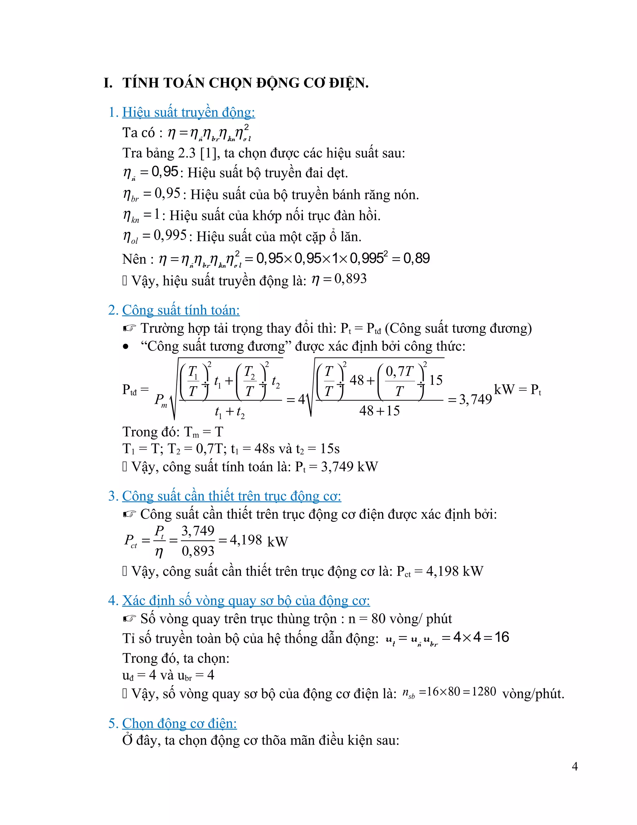 Btl chi tiết máy | DOC