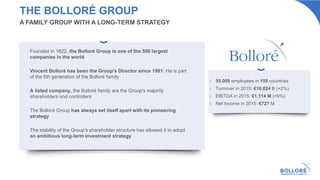 Bollore logistics corporate presentation 2018 | PDF