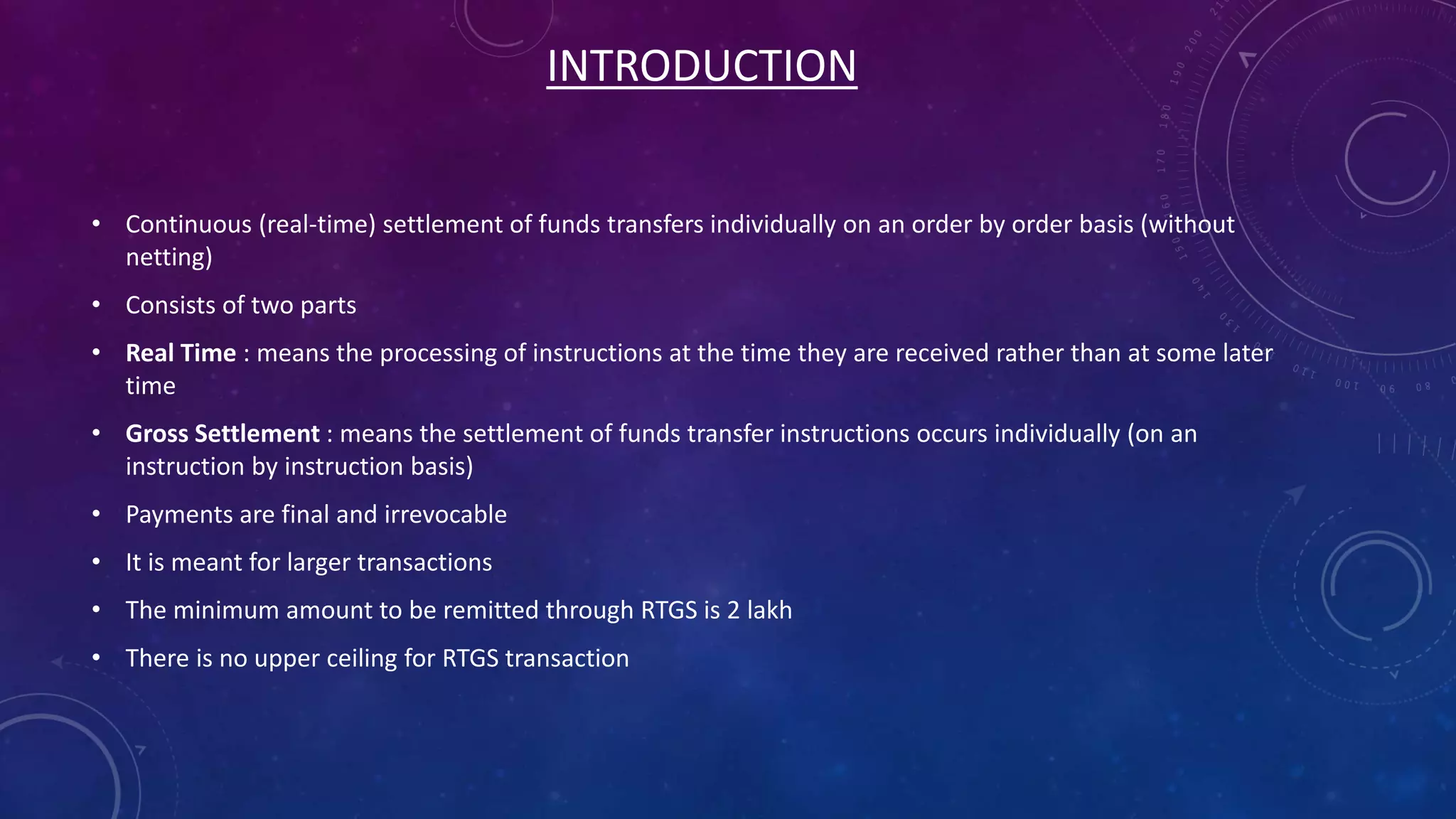RTGS | PPTX