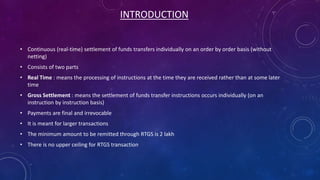 RTGS | PPTX