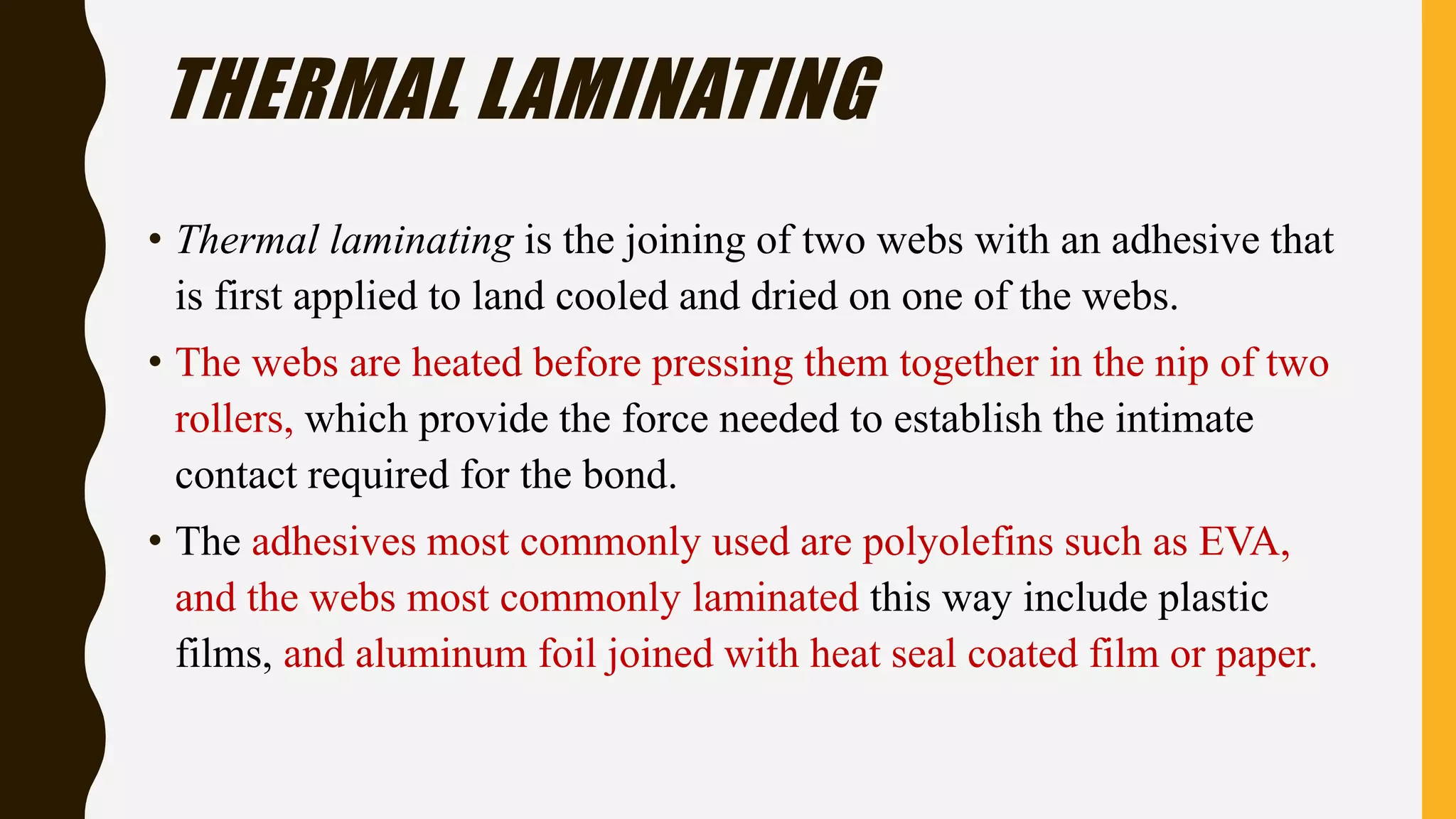 Coating and Lamination | PPTX
