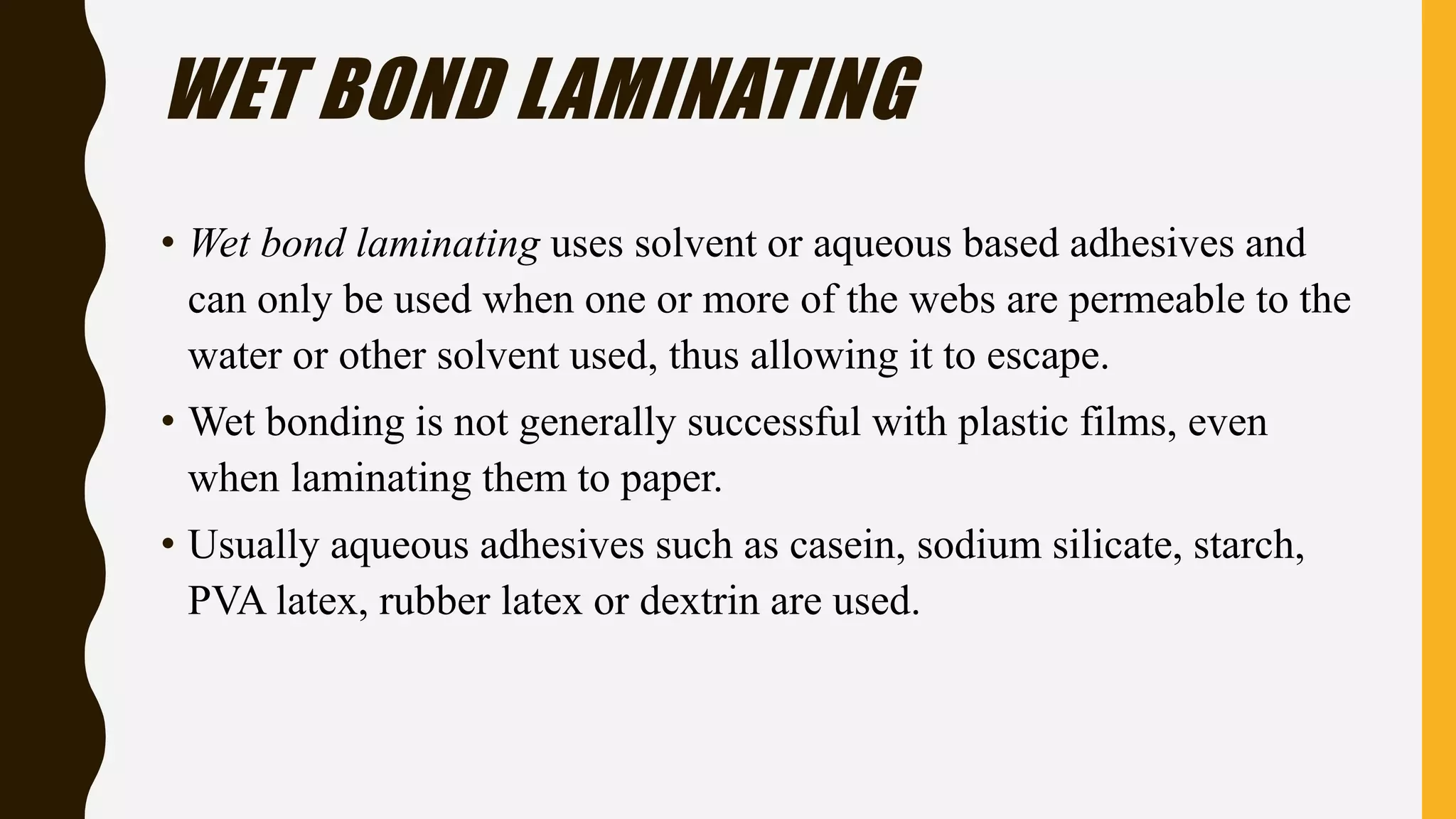 Coating and Lamination | PPTX
