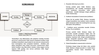 Materi Manajemen Public Relations Kehumasan | PDF