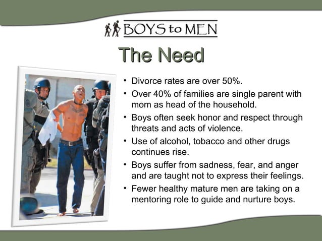 Boys to Men Mentoring Introduction | PPT