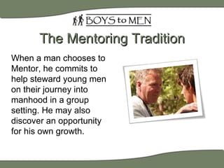 Boys to Men Mentoring Introduction | PPT