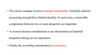 Btme 402 part-1, Material Science | PPTX
