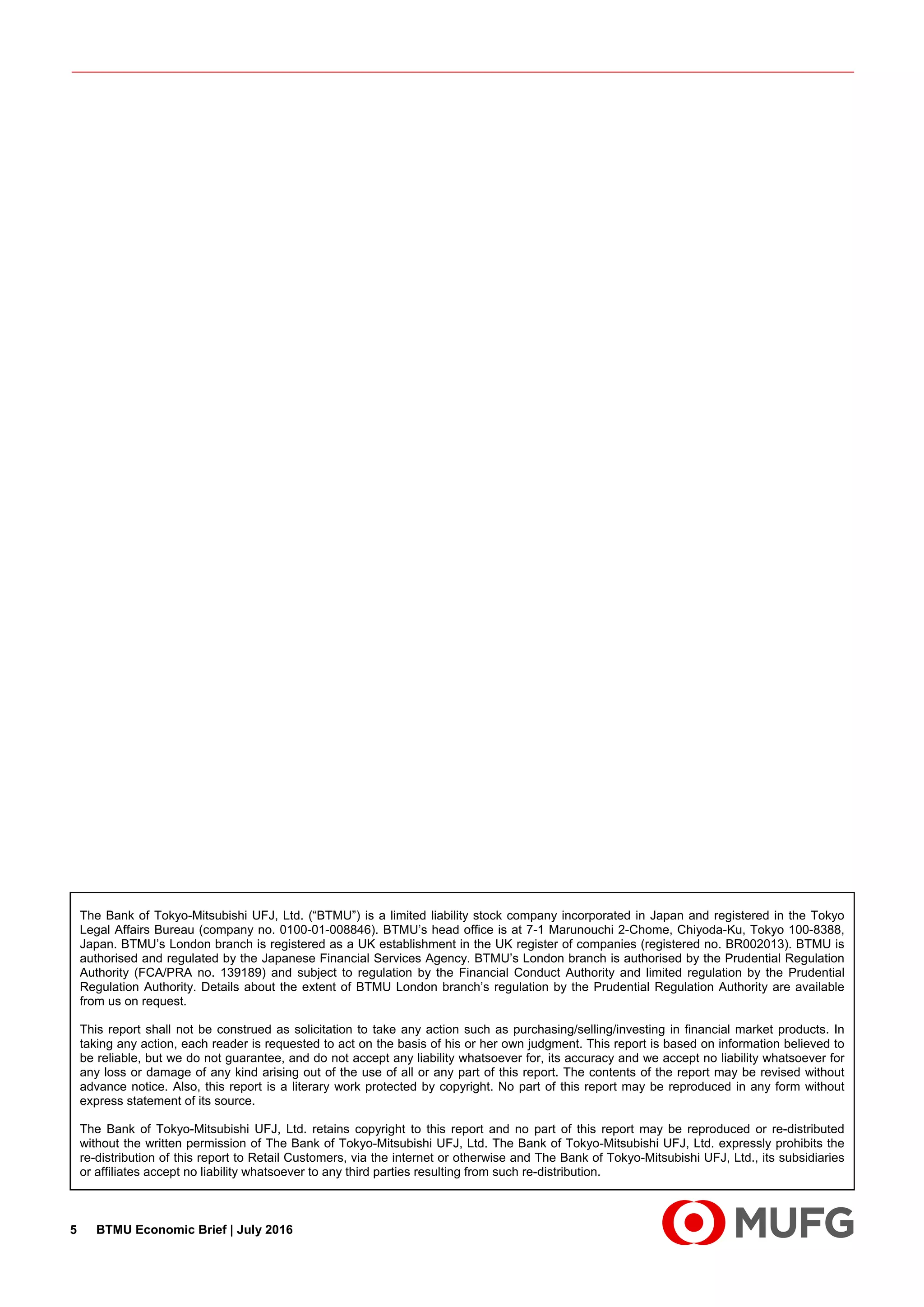 Btmu Economic Brief - Nigeria: Making Sense of the Naira's Devaluation | PDF