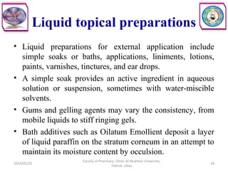 Topical preparations | PPT