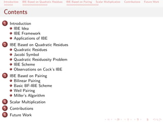 Identity Based Encryption | PDF
