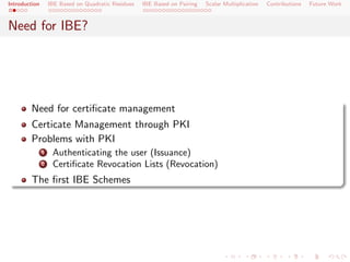 Identity Based Encryption | PDF