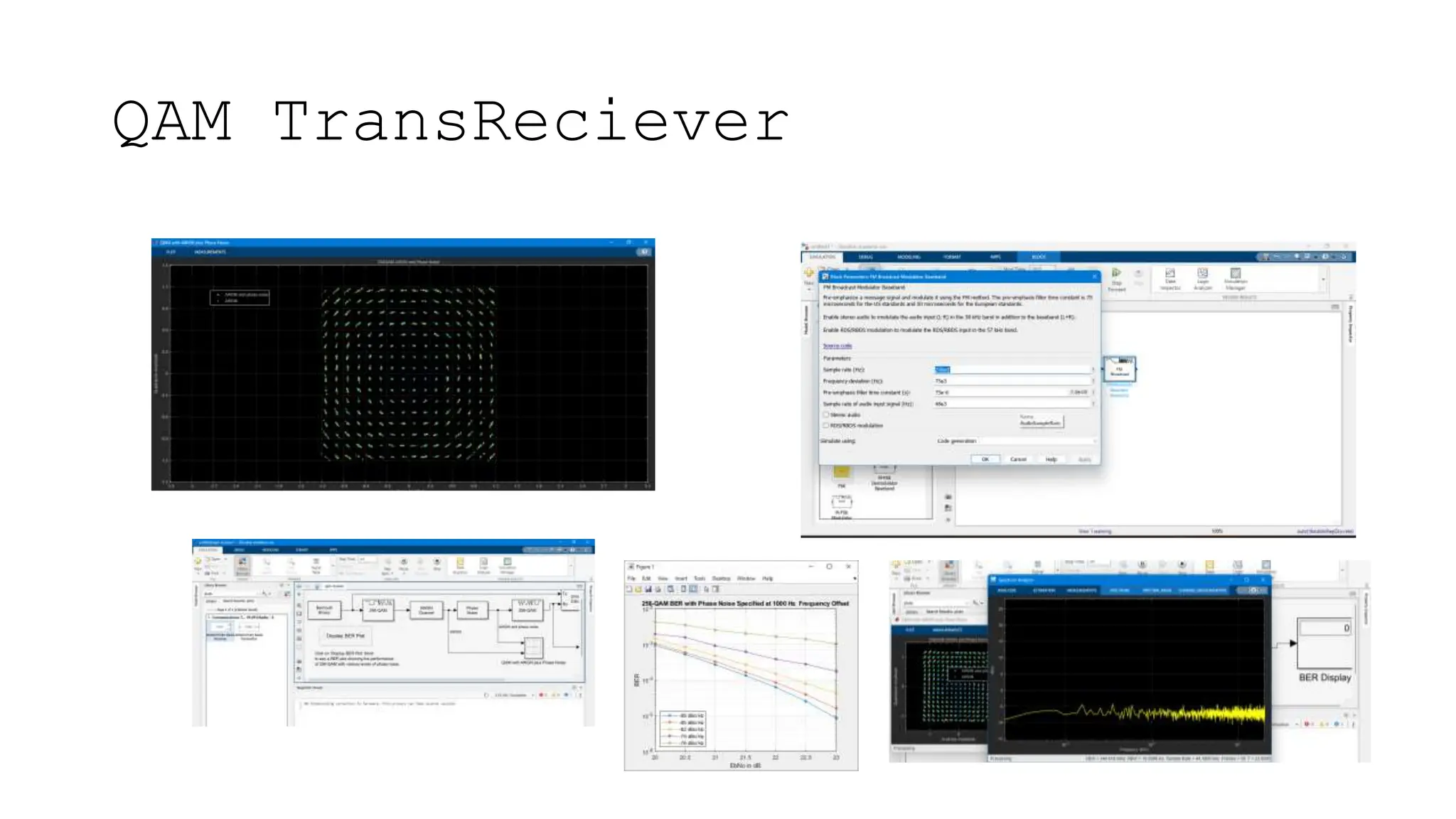 Qpsk Qam And Fm Modulation By Sdrbtp Pptx