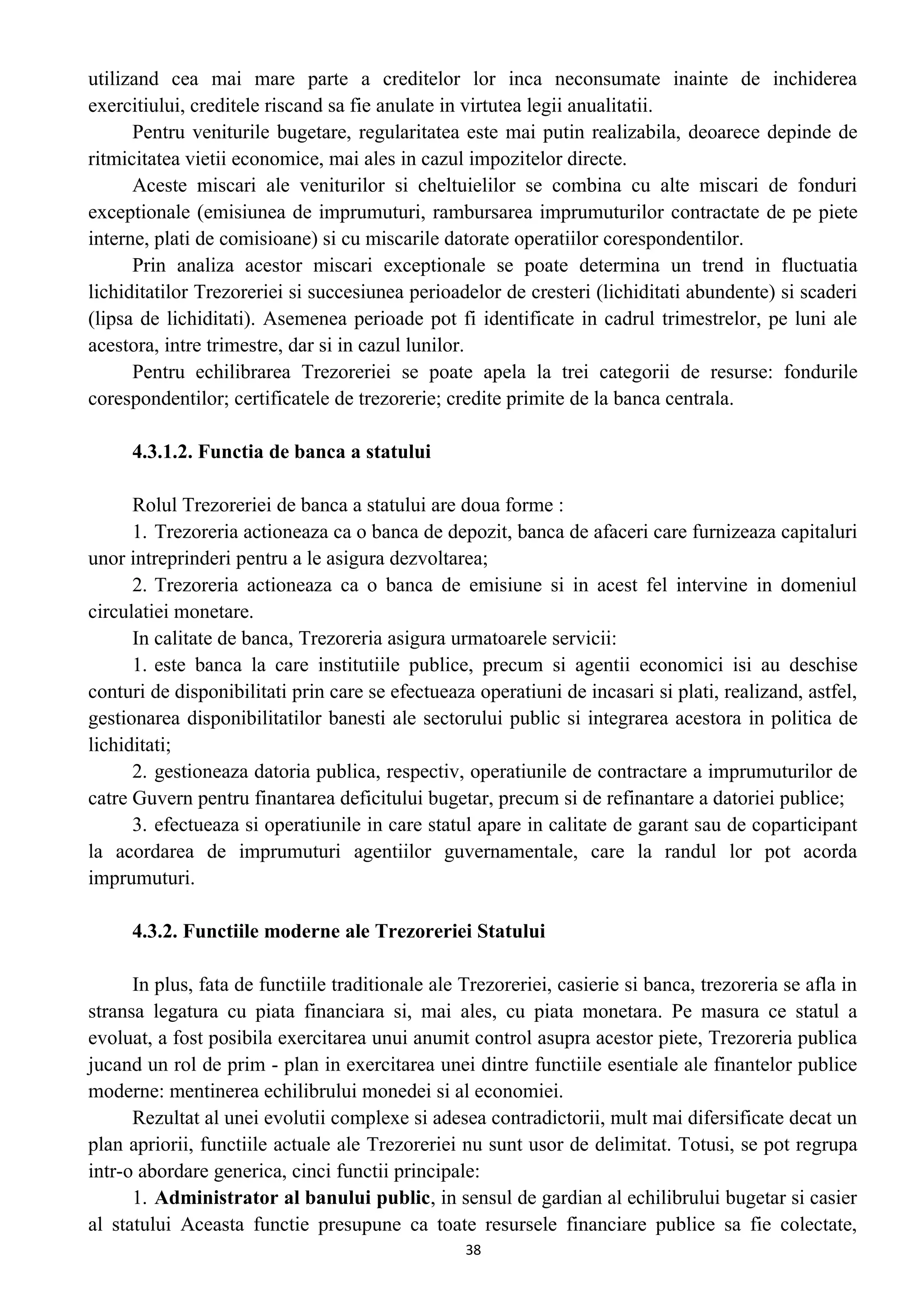 Buget si Trezorerie Publica - Suport curs | DOC