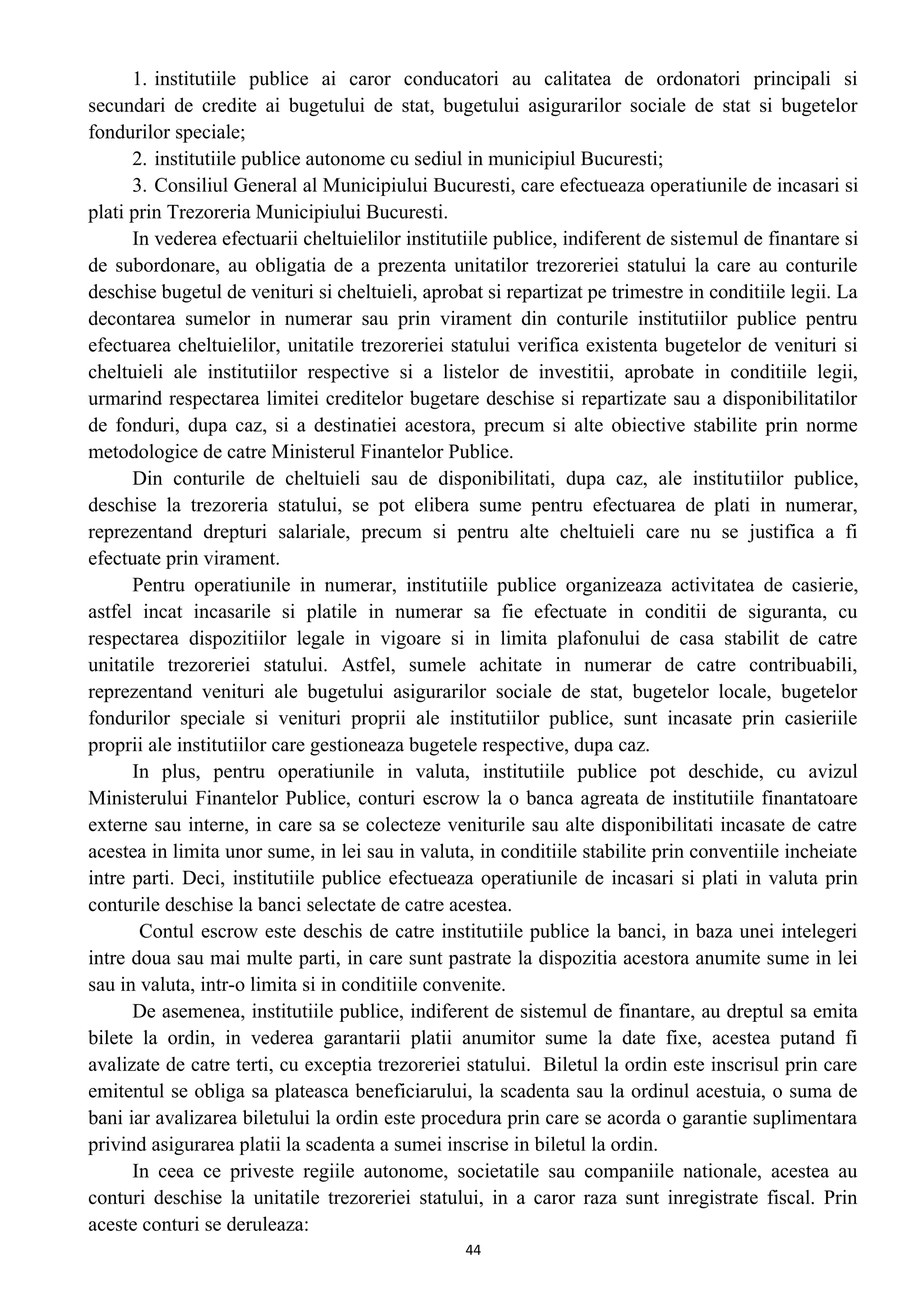 Buget si Trezorerie Publica - Suport curs | DOC