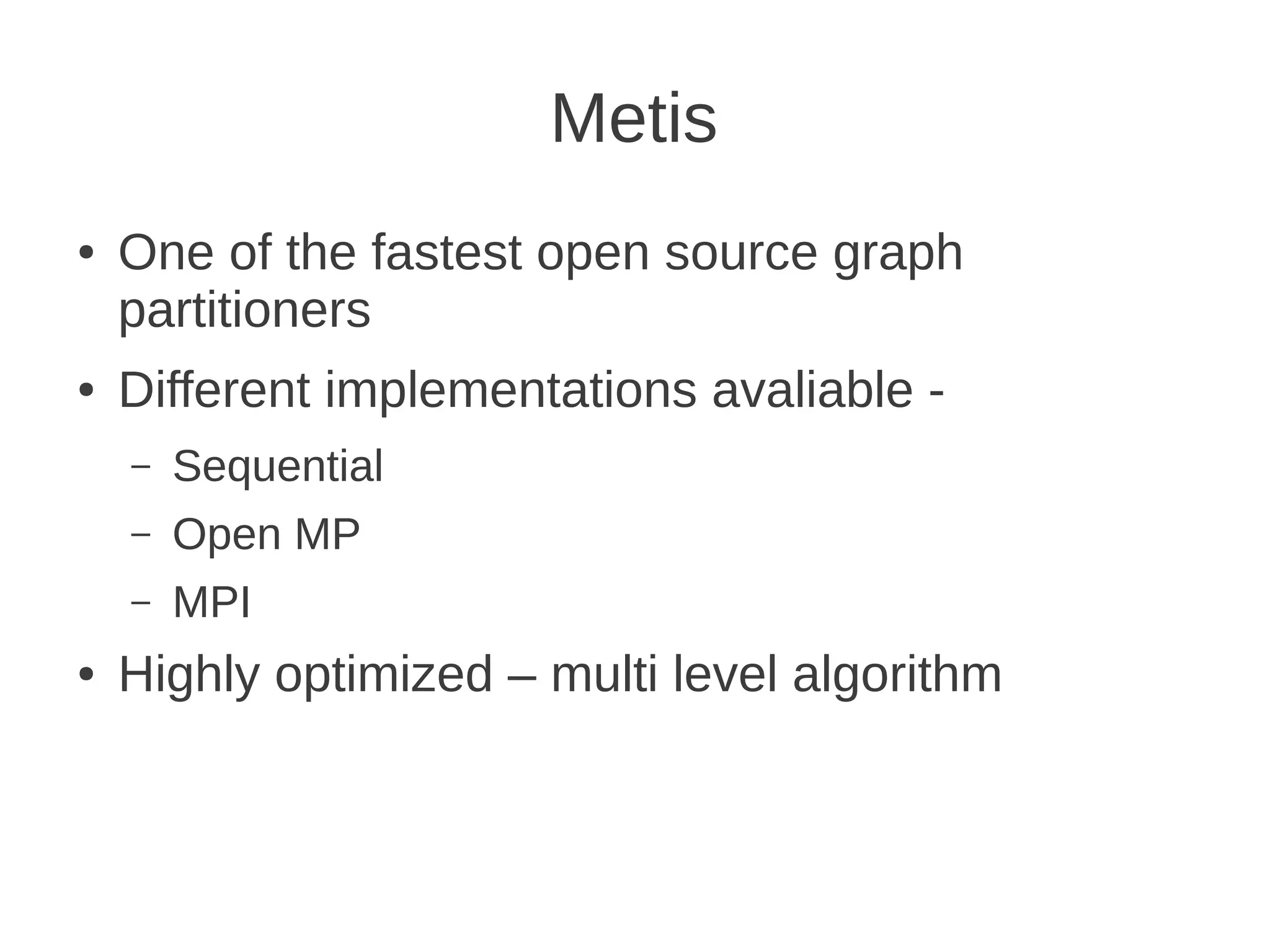 Graph Partition 3 | PPT Graph Partition 3 | PPT