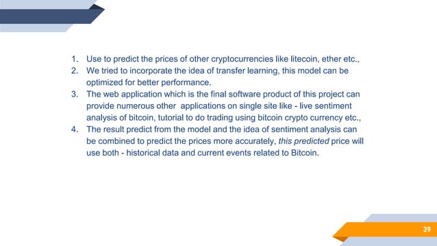 Bitcoin Price Prediction | PPTX | Computing | Technology & Computing