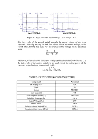 Dc-Dc boost converter topologies and MPPT techniques for Grid connected ...