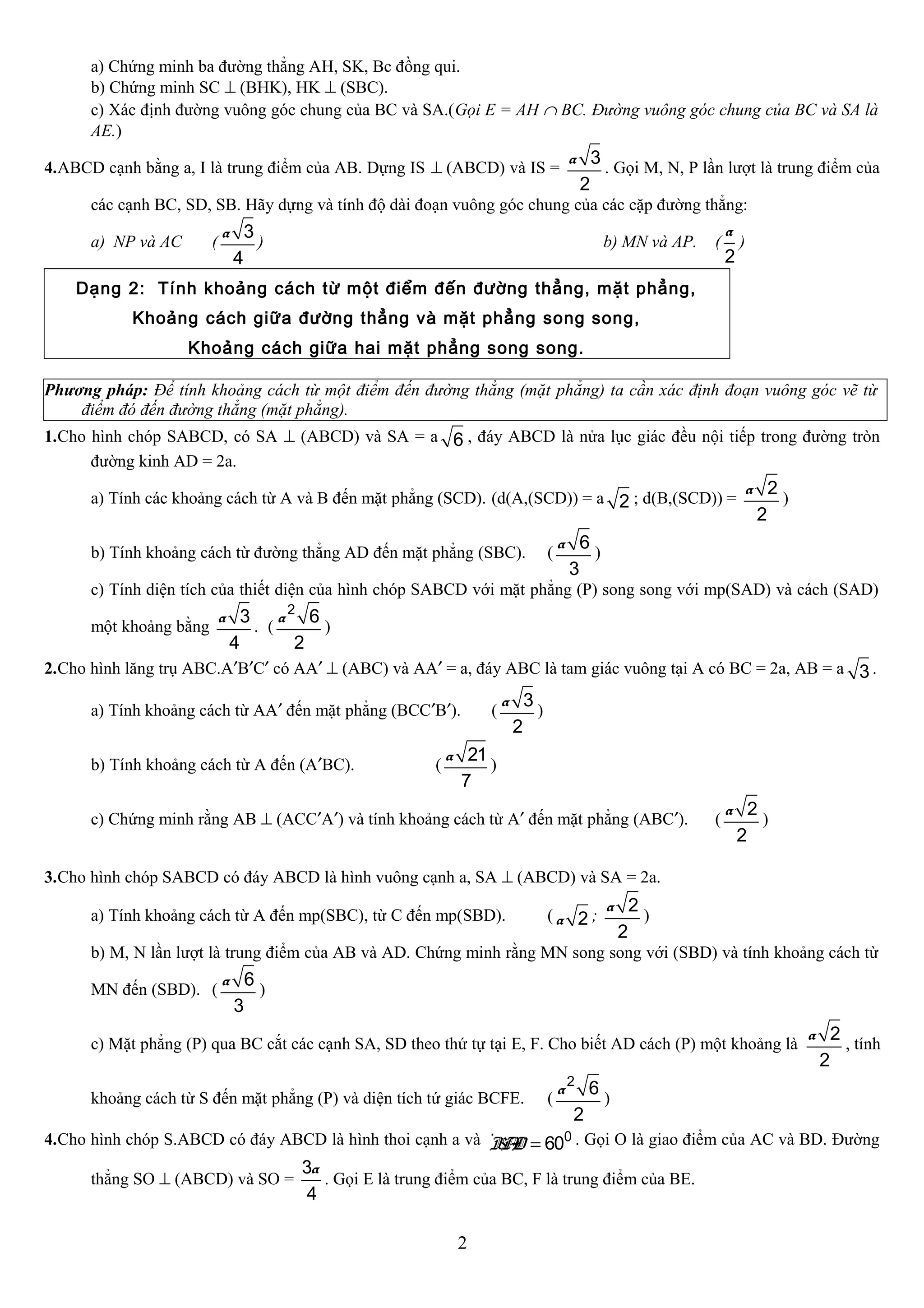 Bt phan khoang cach | PDF