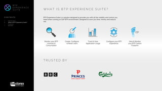 BTP Monitor | PPT