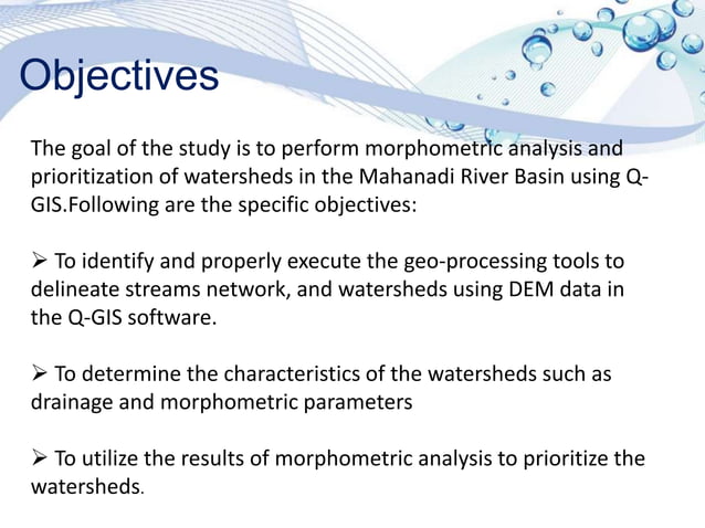 Morphometric Analysis And Prioritization Of Watersheds Of Mahanadi River Basin In Odisha
