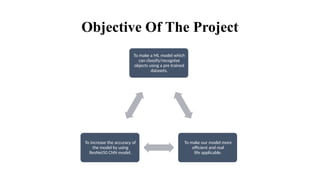 machine learning based object recognition using cifar-10 | PPT