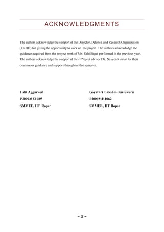 Btp report final_lalit | PDF