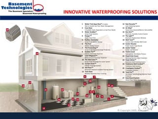 Basement Technologies Product Innovation Showcase | PPT