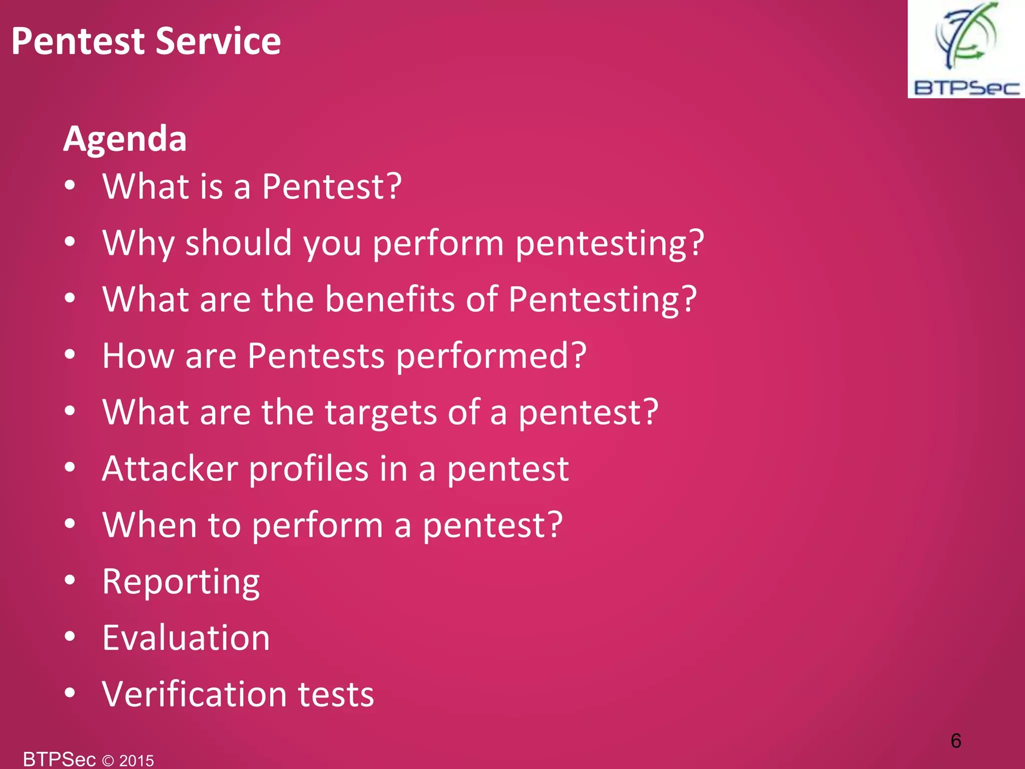 What is Penetration Testing? | PPTX