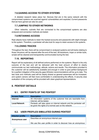 Btpsec Sample Penetration Test Report | PDF